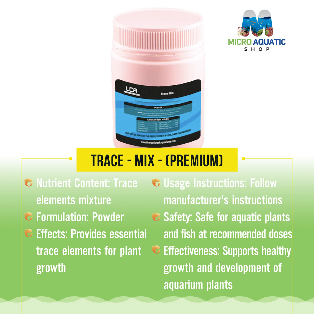 TRACE-MIX - ( Premium ) – Micro Aquatic Shop